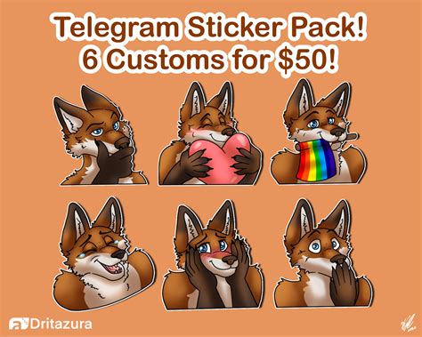 Finished This Telegram Sticker Pack For A Client On Discord If Anyone