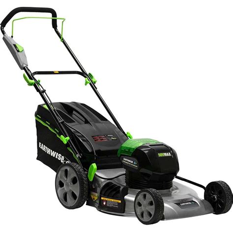 Earthwise 65821 58 Volt 3 In 1 Cordless Electric Push Lawn Mower