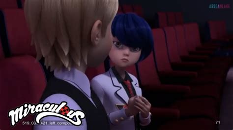 Felix And Kagami Cinema Date Miraculous Ladybug Season Episode Pretention Feligami