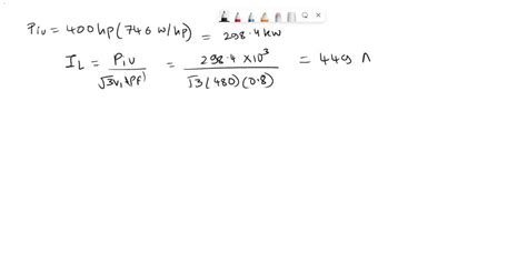 Solved Texts A 400 V 50 Hz 200 Hp 0 8 Pf Leading Eight Pole Wye Connected Synchronous Motor