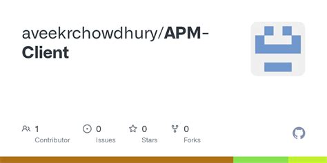 Github Aveekrchowdhury Apm Client