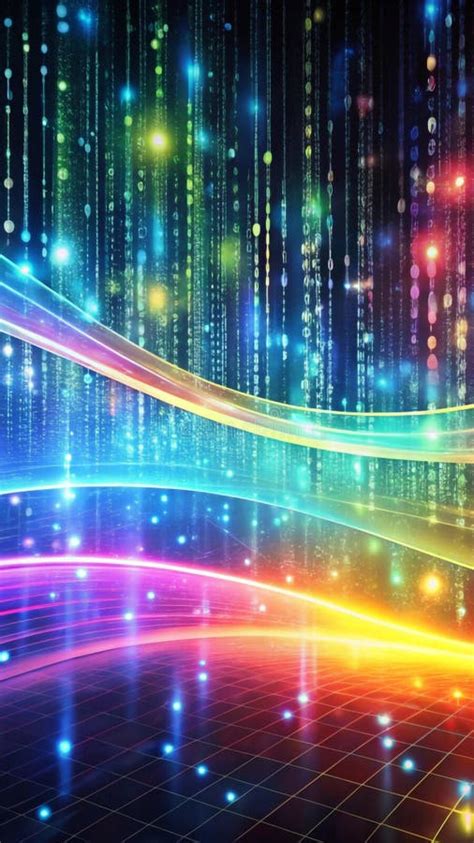 data stream flow a dynamic wallpaper generative ai stock illustration illustration of dynamic