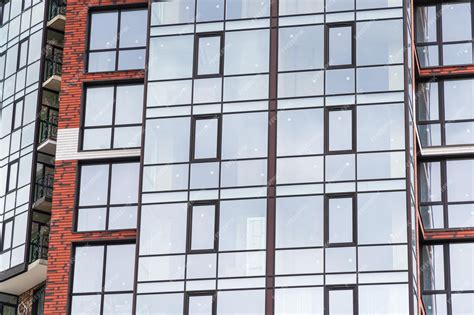 Premium Photo Modern Luxury Residential Building With Large Windows