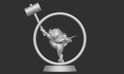 Jerry Mouse 3d Model 3d Printable Cgtrader