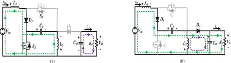 Operating Modes Of The Proposed Converter For Stepdown Mode Structure Download Scientific