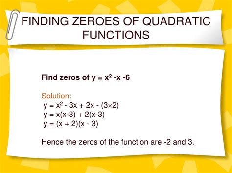 PPT QUADRATIC FUNCTIONS PowerPoint Presentation Free Download ID