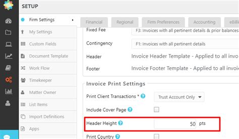 Remove Invoice Header From Additional Pages Cosmolex Support