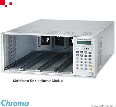 6334A Electronic Loads High Speed Mainframe 4 Slot For 4 Modules Of The 633xxA Series RS 232