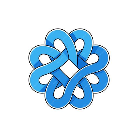 Synergy Systems Design Interlocking Shapes Symbolizing Collaboration Premium Ai Generated Vector