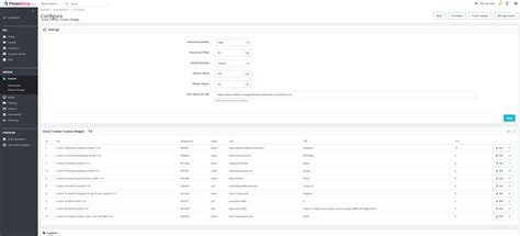 Prestashop Modules Social Media Toolbar Custom Sidebar Widget