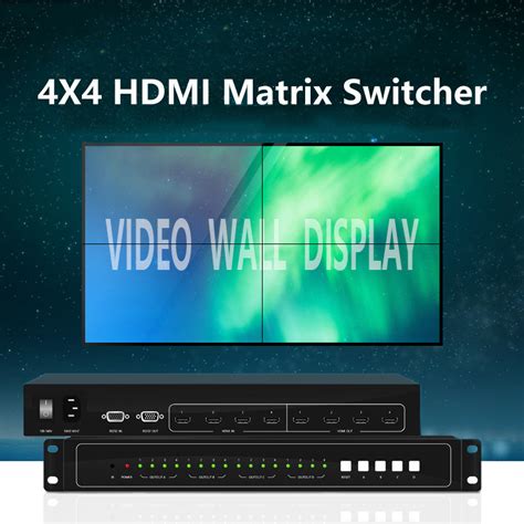 X Matrix Switch HDMI Fixed Audio Matrix Switcher Video Wall Matrix Switchers Commercial