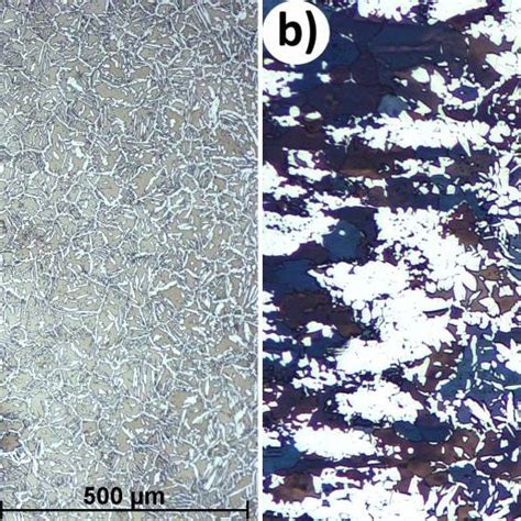 Microstructure Of The Welding Seam A Metallurgical Bonding And B