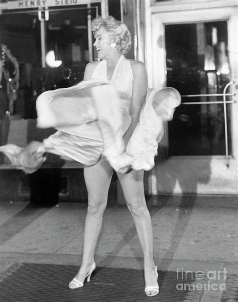 Marilyn Monroe On Subway Grate 1 By Bettmann