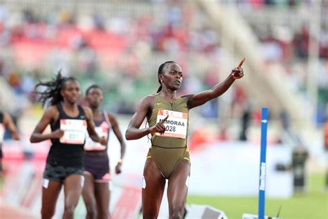 Moraa Makes Merry At Absa Kip Keino Classic Daily Nation