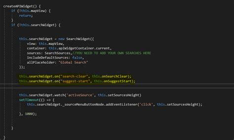Jsapi Search Widget In Custom Exbuilder Widget Esri Community