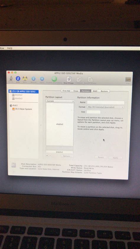disk utility after deleting kali linux partition macos partition