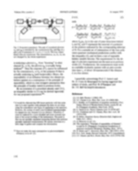 Solution Proposed Experiment To Test Separable Hidden Variable