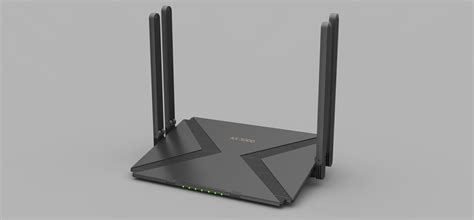 WiFi Ax High Speed Dual Band Wireless Router Mesh Router With Foldable Antennas WiFi