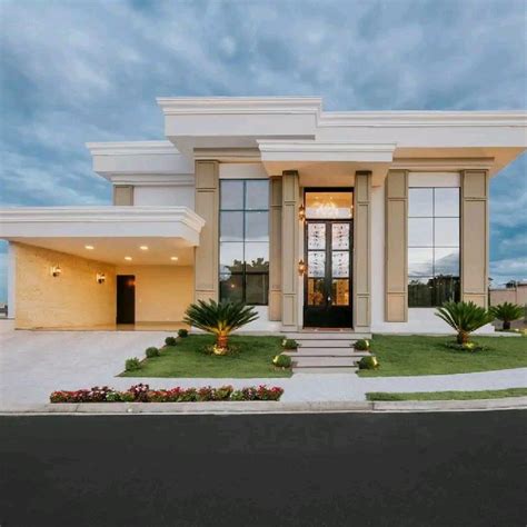 13 Ideias De Modelos De Casa Fachadas De Casas Terreas Fachadas De