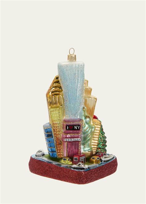Bergdorf Goodman Nyc Landscape Christmas Ornament Bergdorf Goodman