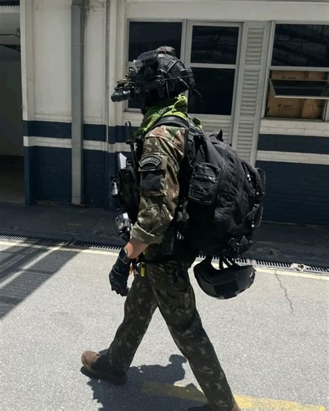 Brazilian Pathfinder Operator During A Training Exercise In Rio De