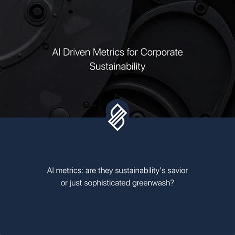 Ai Driven Metrics For Corporate Sustainability → Scenario