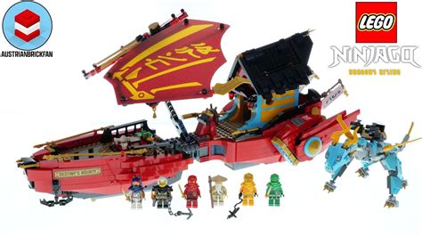Lego Ninjago Destinys Bounty Race Against Time Lego Speed Build Review Toy Network