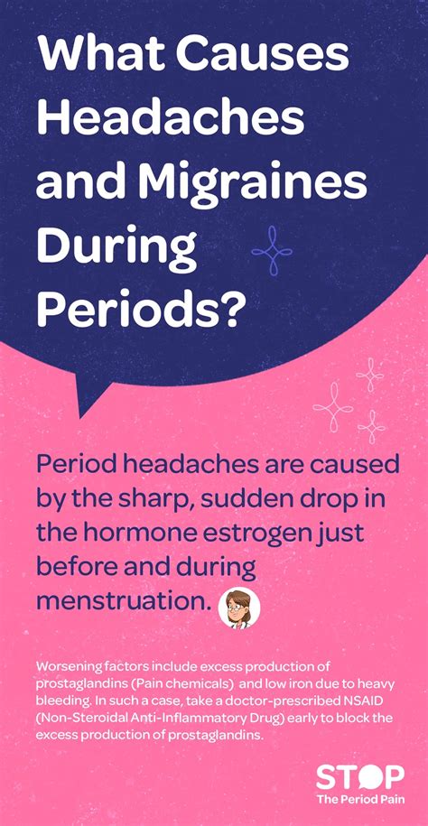 What Causes Headaches And Migraines During Periods