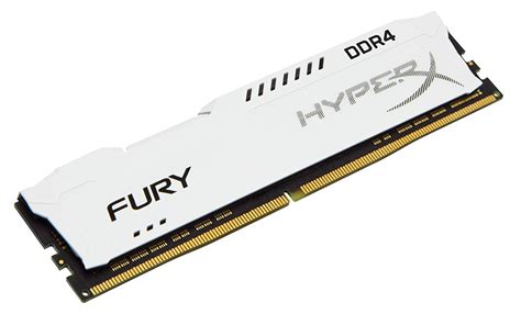 Kingston Hx432c18fw2k2 16 Hyperx Fury 16gb 2x8gb Ddr4 3200mhz Cl18 1 2v White Desktop Memory
