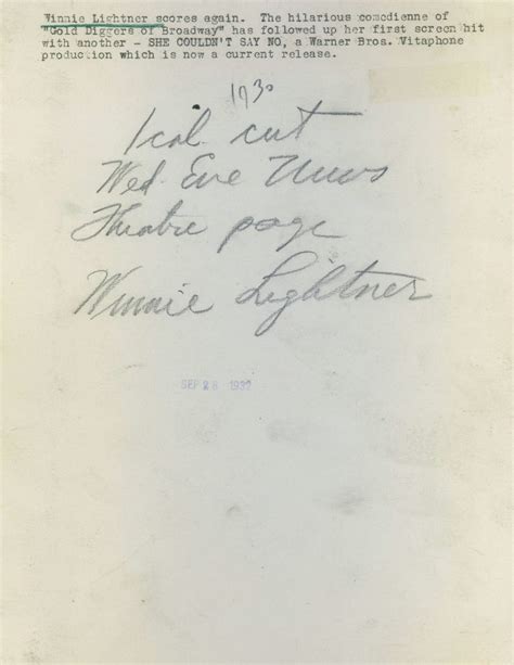 Winnie Lightner Bathtub