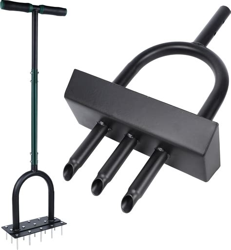 Yofit 3 In 1 Lawn Aerator Tool With Spikes Manual Core
