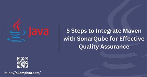 5 steps to integrate maven with sonarqube for effective quality