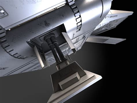 Star Wars Lambda T4a Class Shuttle 3d Model By Squir