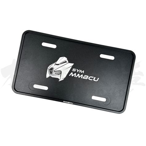 獨家送螺絲機因改造 MMBCU 專屬雷雕 車牌框 牌框 牌照框 車牌底板 鋁合金 高強度 曼巴 MMBCU 蝦皮購物