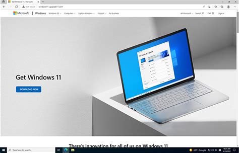 가짜 윈도 11 업그레이드 사이트 주의 Techg