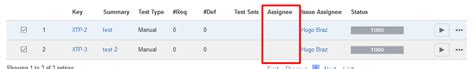 Xray 2580 Problem When Assigning A Test Run To Issue Assignee Xblend Issue Tracker