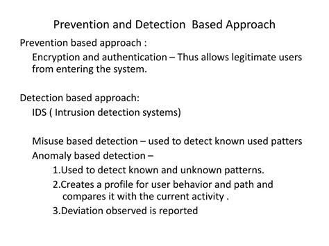 Ppt Enhancing Security Using Mobile Based Anomaly Detection In Cellular Mobile Networks