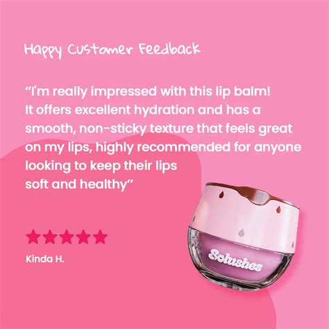 Hydrating Strawberry Lip Balm Solushes