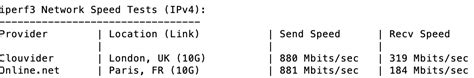 yet another benchmark script yabs linux benchmarking script using