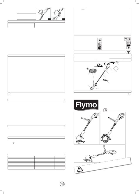 Flymo Contour 500e Trimmer Original Instructions Pdf Viewdownload