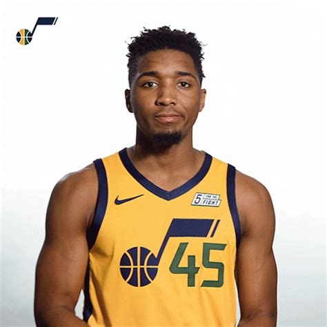 Zip It Donovan Mitchell  By Utah Jazz Find And Share On Giphy