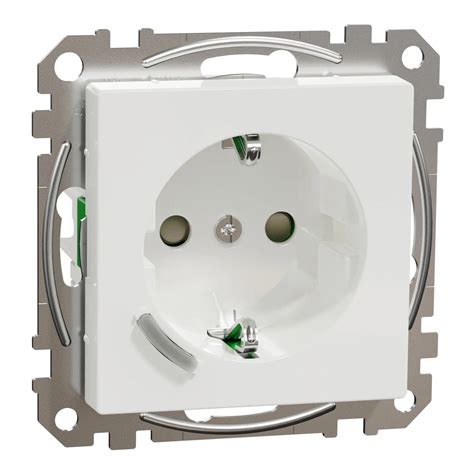 Schneider Electric Wiser Exxact Single Socket Outlet 16a Wde002172 Zigbee Compatibility