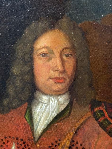 Jacobite Nobility Portrait Kenneth Sutherland 3rd Lord Duffus After