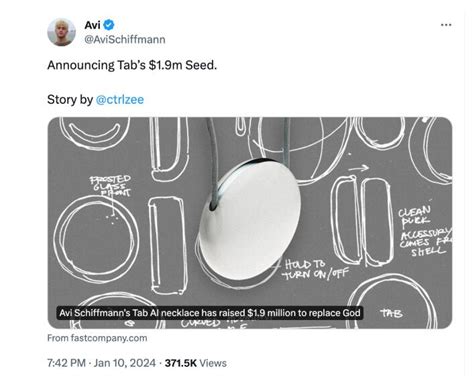 21岁哈佛辍学生开发的首款生活伴侣式ai项链预售火爆 Ai 人工智能 21岁哈佛辍学生开发的首款生活伴侣式ai项链预售火爆 Ai 人工智能