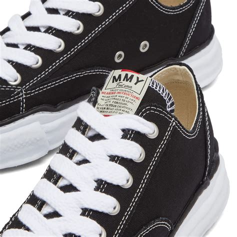 Maison Mihara Yasuhiro Original Sole Canvas Low Sneaker Black End Gb