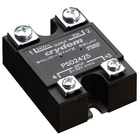 Crydom Psd2425 Solid State Relay 25a 3 32vdc Rapid Electronics