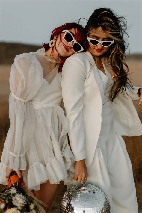 Same Sex Styled Elopement On A Dry Lake Bed In Joshua Tree Artofit