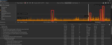 Spikes When Editing Customcollider2d At Runtime Unity Engine Unity Discussions