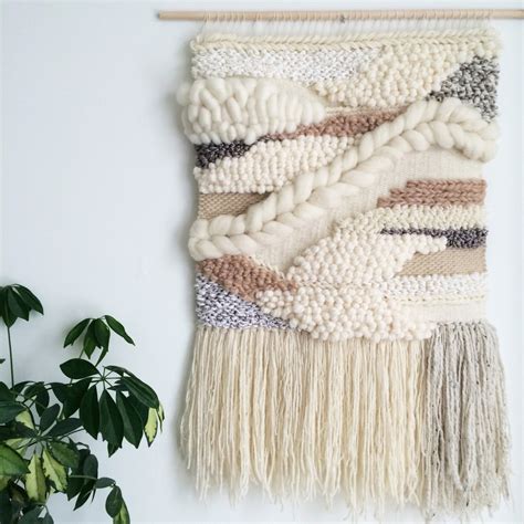 Woven Wall Hanging Handmade Woven Tapestry Wall Art
