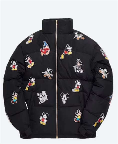 Kith X Mickey Mouse Puffer Jacket